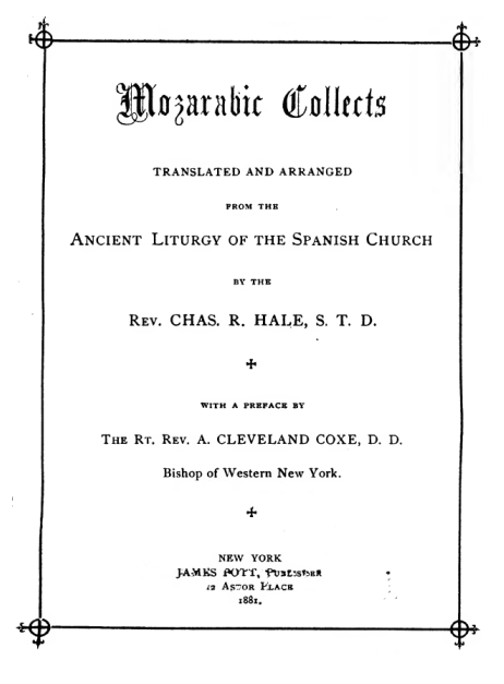 About the Mozarabic Rite – A Collection of Prayers